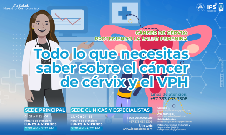 Cáncer de Cérvix: Protegiendo la Salud Femenina - Corporación IPS Universitaria de Caldas
